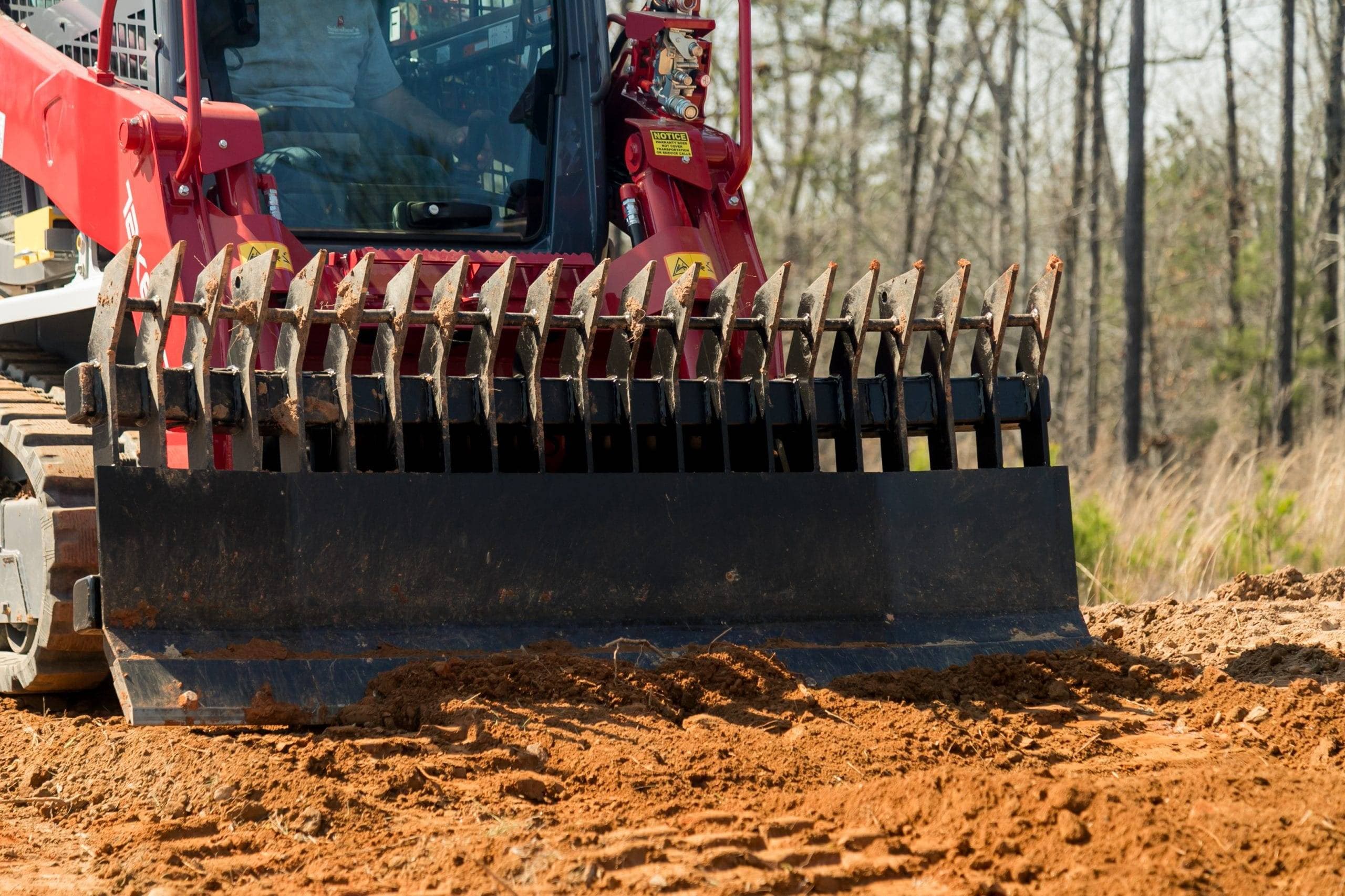 Skid Steer Reversible Stick Rake » Solesbees